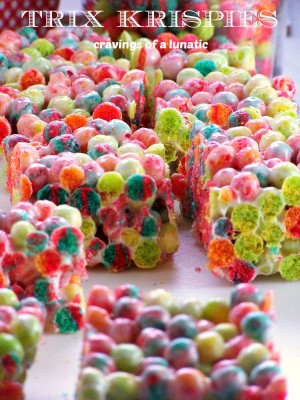 Trix Ice Cream Cake