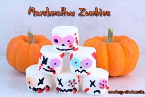 Marshmallow Zombies and Happy Halloween!