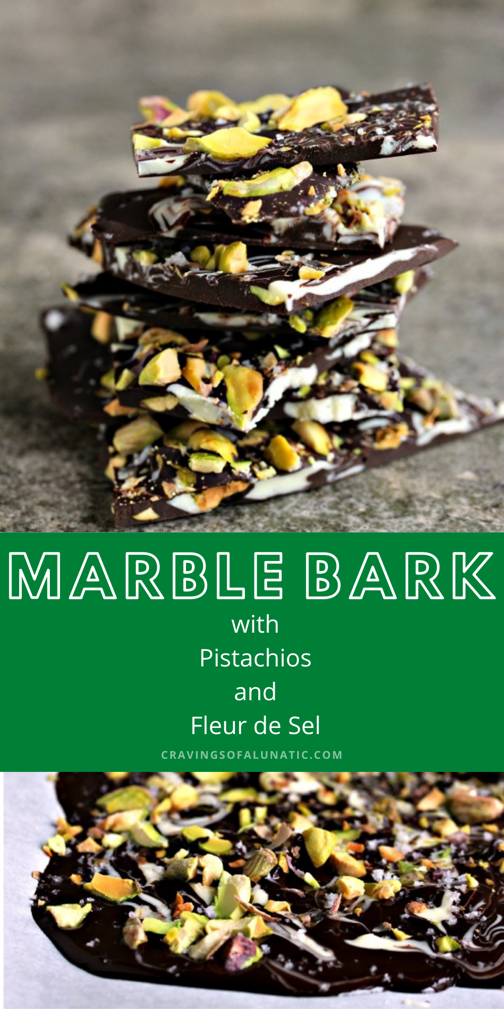 Marble Bark with Pistachios and Fleur de Sel