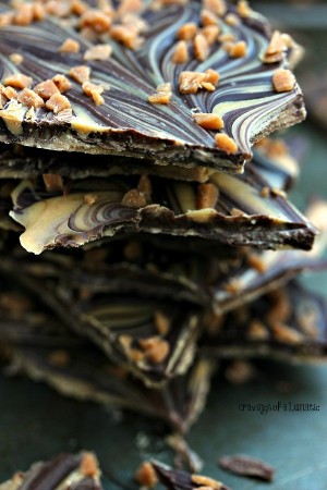 Chocolate & Peanut Butter Bark