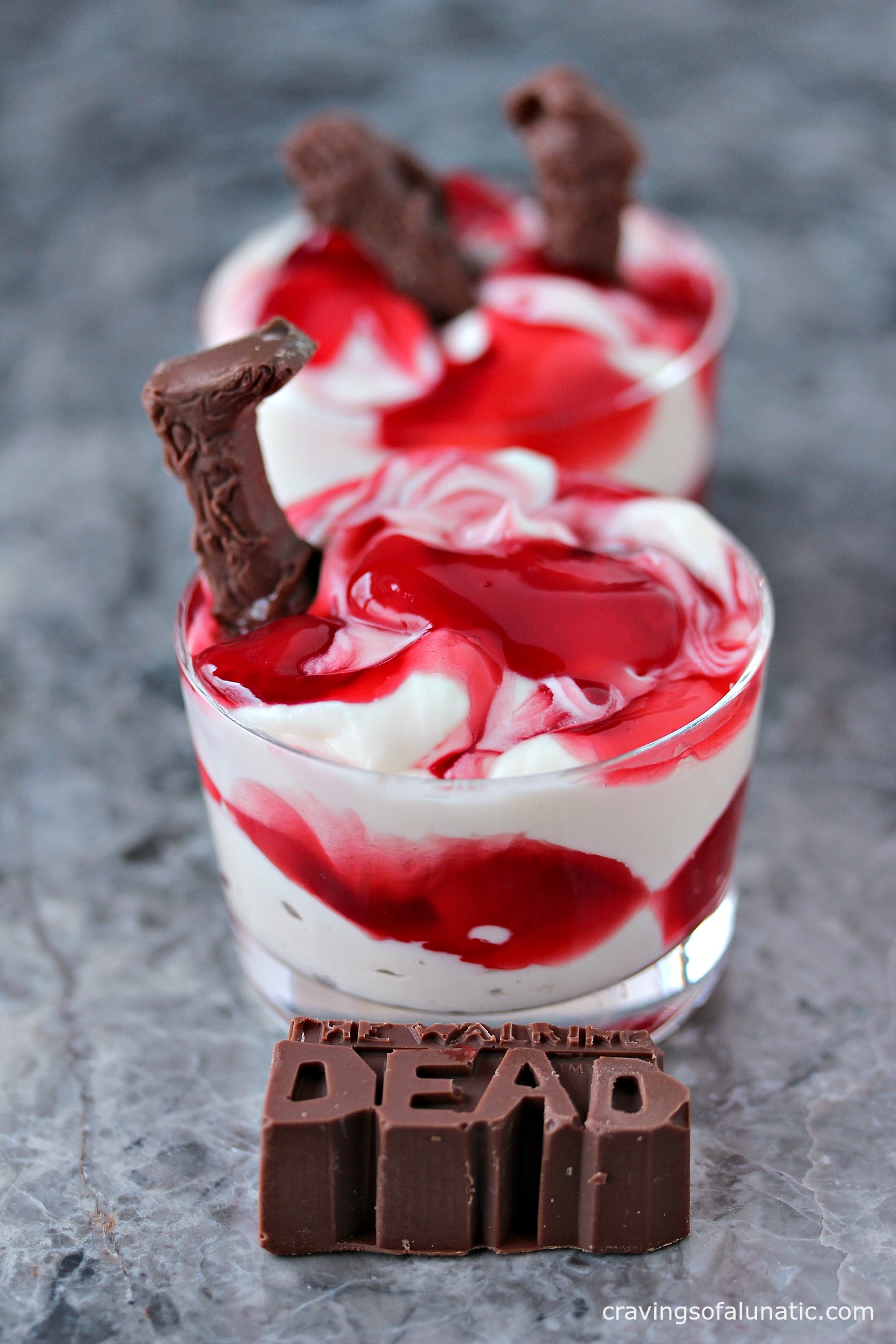 Bloody Guts Dip aka Cherry Dip
