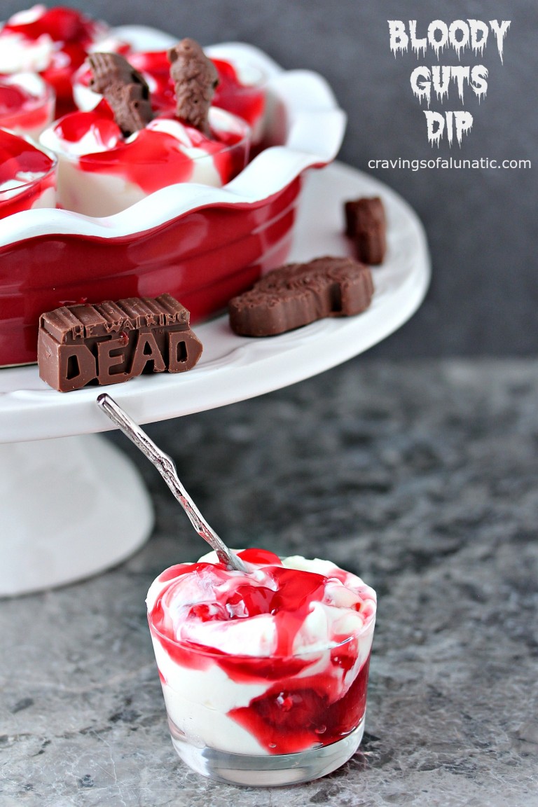 Bloody Guts Dip aka Cherry Dip