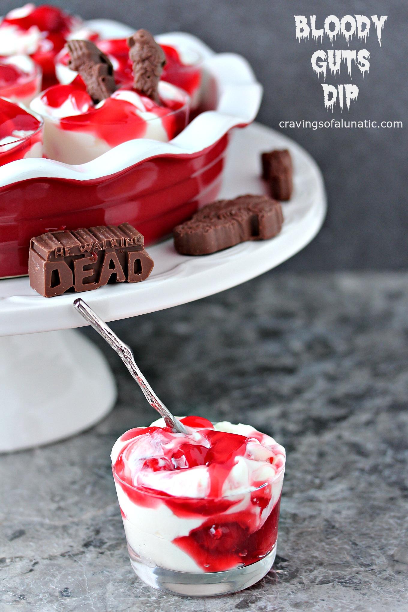 Bloody Guts Dip aka Cherry Dip