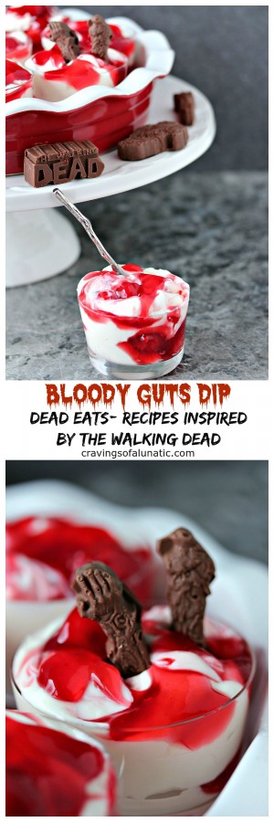 Bloody Guts Dip aka Cherry Dip