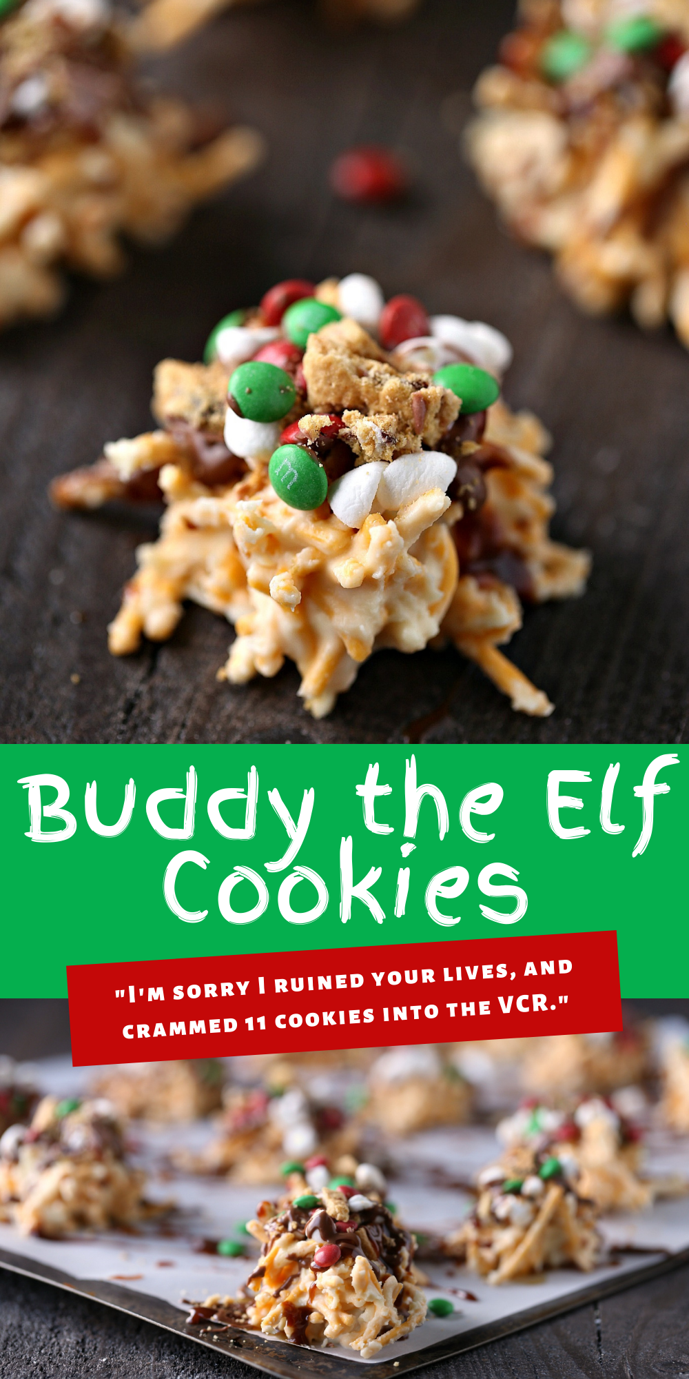 Buddy the Elf Cookies - Cravings of a Lunatic